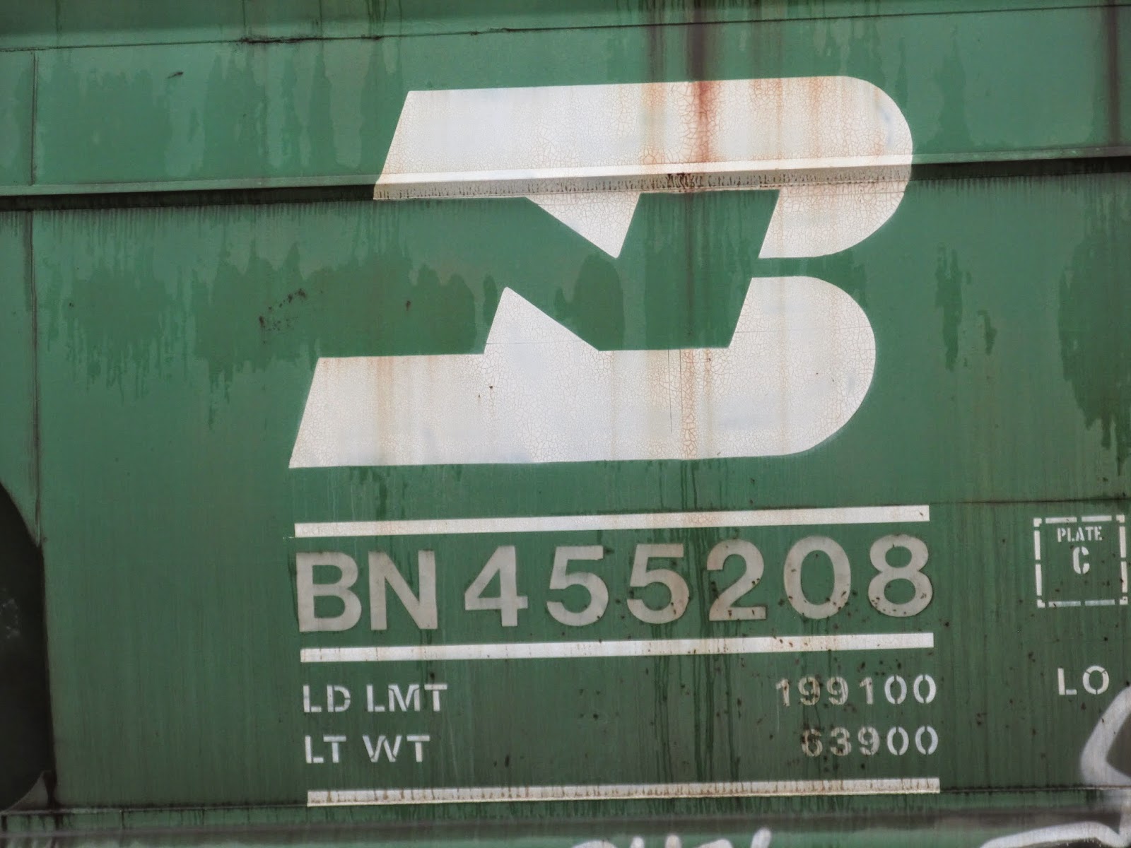 Eddie's Rail Fan Page: The former Burlington Northern Railroad logo ...